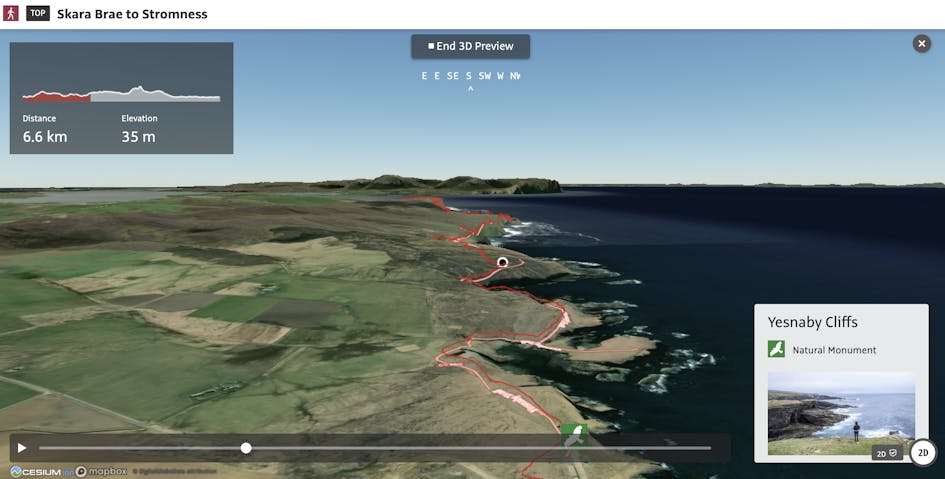 Outdooractive Using Cesiumjs To Show Trails In 3d Cesium